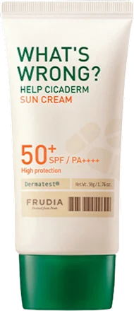 FRUDIA
WHAT'S WRONG? HELP CICADERM SUN krema za zaštitu kože lica od sunca, SPF50+, 50 g