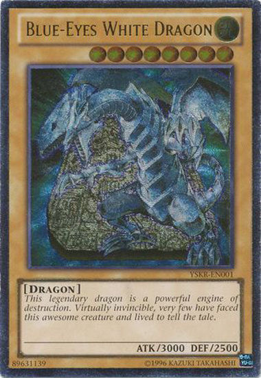 Blue-Eyes White Dragon - YSKR-EN001 - Ultimate Rare Unlimited