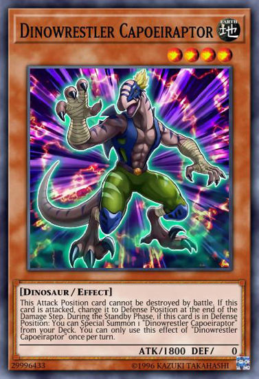 Dinowrestler Capoeiraptor - SOFU-EN006 - Common Unlimited