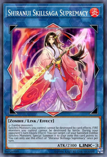 Shiranui Skillsaga Supremacy - SAST-EN054 - Ultra Rare 1st Edition