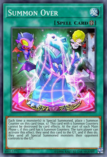 Summon Over - SAST-EN070 - Common 1st Edition