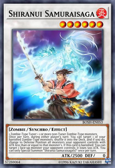 Shiranui Samuraisaga - BOSH-EN053 - Common 1st Edition