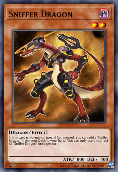 Sniffer Dragon - SP18-EN026 - Common 1st Edition