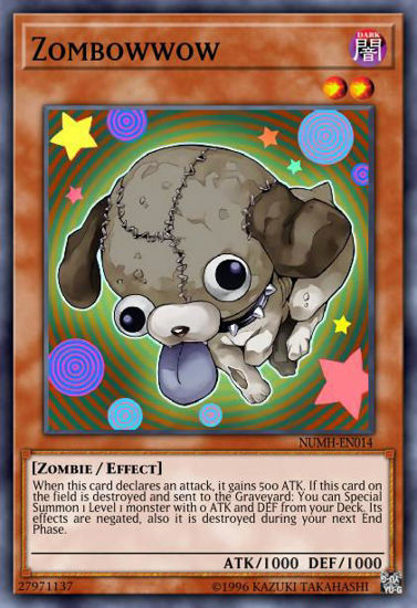 Zombowwow - NUMH-EN014 - Super Rare 1st Edition