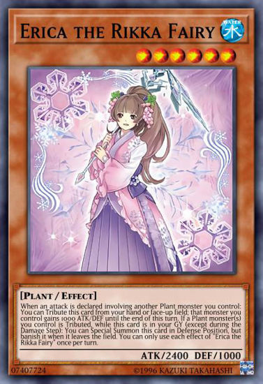 Erica the Rikka Fairy - SESL-EN018 - Super Rare 1st Edition