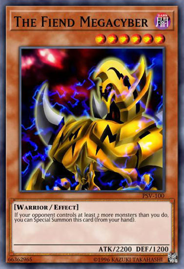 The Fiend Megacyber - BP02-EN009 - Rare 1st Edition