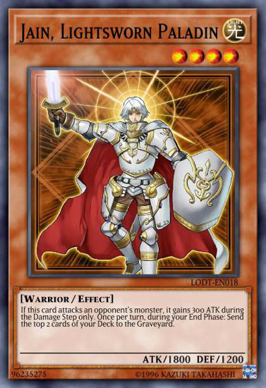 Jain, Lightsworn Paladin - BP03-EN042 - Rare 1st Edition