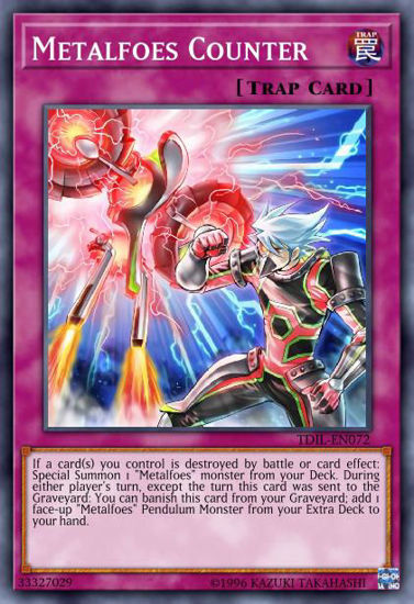 Metalfoes Counter - GFTP-EN124 - Ultra Rare 1st Edition