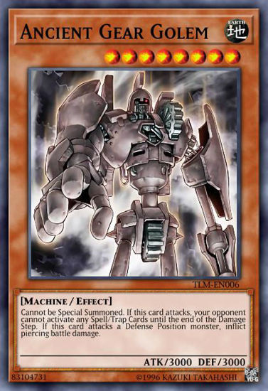 Ancient Gear Golem - SR03-EN005 - Common 1st Edition