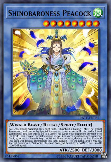 Shinobaroness Peacock - RATE-EN037 - Rare Unlimited