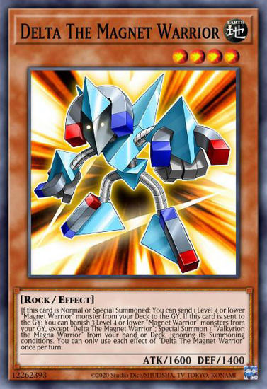 Delta The Magnet Warrior - RATE-EN097 - Super Rare Unlimited