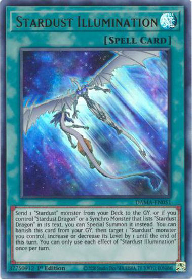 Stardust Illumination - DAMA-EN051 - Ultra Rare 1st Edition