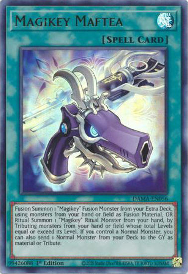 Magikey Maftea - DAMA-EN056 - Ultra Rare 1st Edition