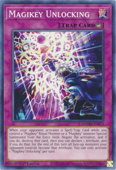 Magikey Unlocking - DAMA-EN073 - Common 1st Edition