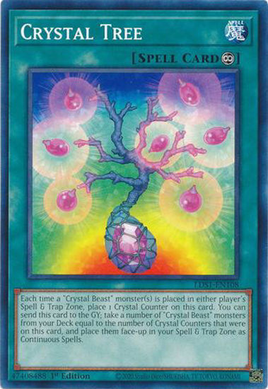 Crystal Tree - LDS1-EN108 - Common 1st Edition