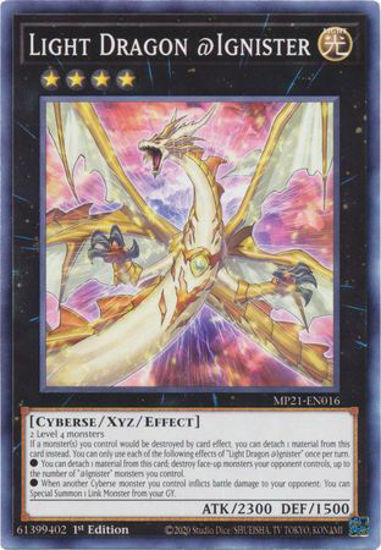 Light Dragon @Ignister - MP21-EN016 - Common 1st Edition