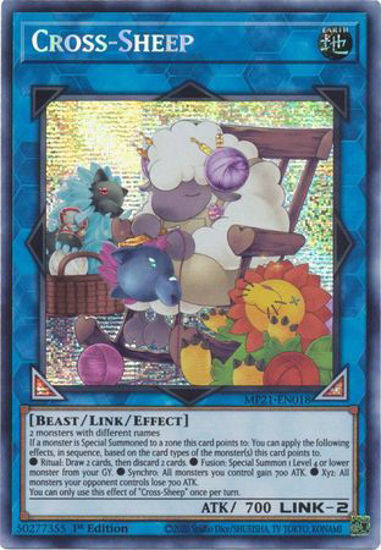 Cross-Sheep - MP21-EN018 - Prismatic Secret Rare 1st Edition