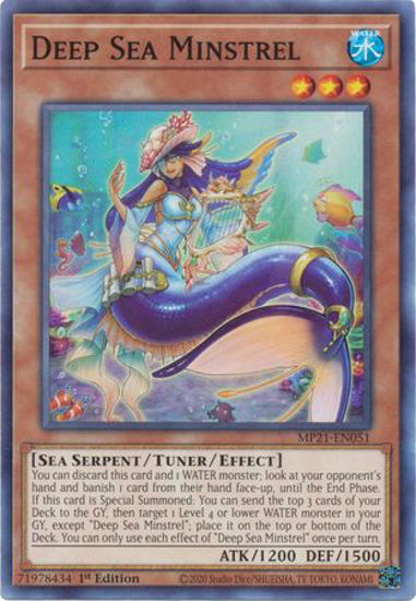 Deep Sea Minstrel - MP21-EN051 - Common 1st Edition