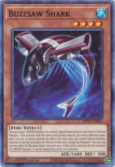 Buzzsaw Shark - MP21-EN055 - Common 1st Edition