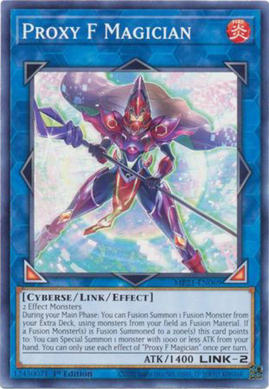 Proxy F Magician - MP21-EN069 - Common 1st Edition