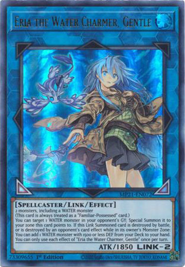 Eria the Water Charmer, Gentle - MP21-EN072 - Ultra Rare 1st Edition