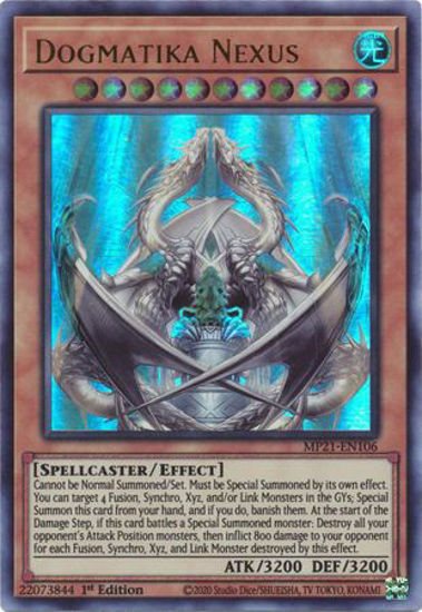 Dogmatika Nexus - MP21-EN106 - Ultra Rare 1st Edition