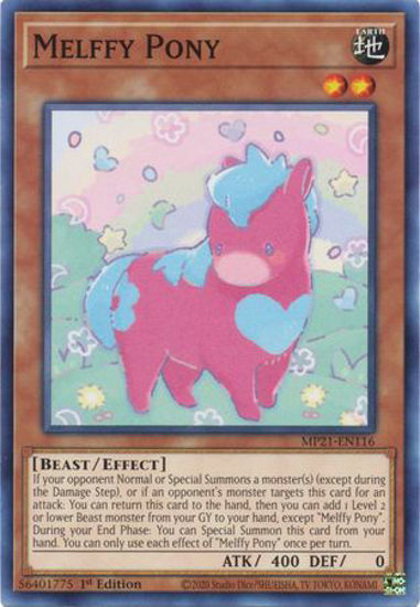 Melffy Pony - MP21-EN116 - Common 1st Edition