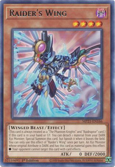 Raider's Wing - MP21-EN166 - Rare 1st Edition