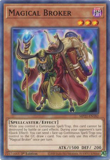 Magical Broker - MP21-EN182 - Common 1st Edition