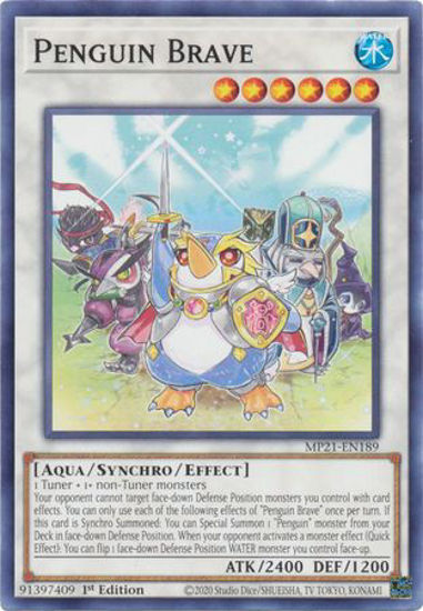 Penguin Brave - MP21-EN189 - Common 1st Edition