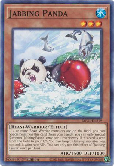 Jabbing Panda - MP21-EN219 - Common 1st Edition