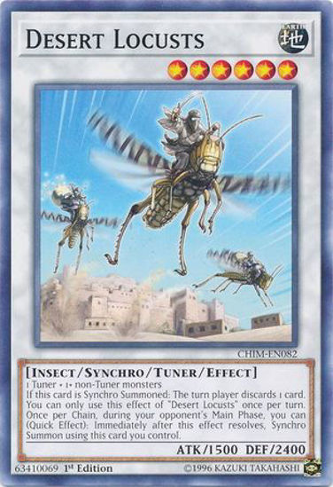 Desert Locusts - CHIM-EN082 - Common 1st Edition