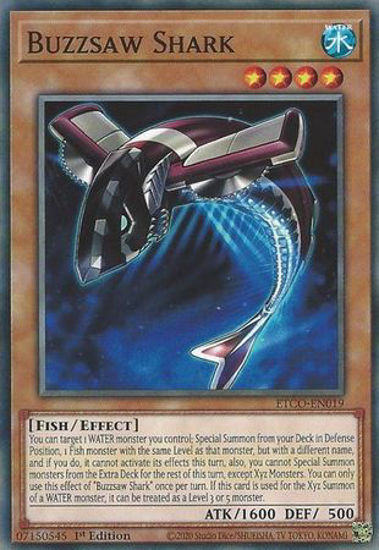 Buzzsaw Shark - ETCO-EN019 - Common 1st Edition