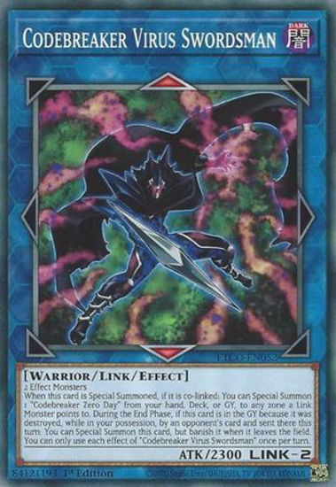 Codebreaker Virus Swordsman - ETCO-EN052 - Common 1st Edition