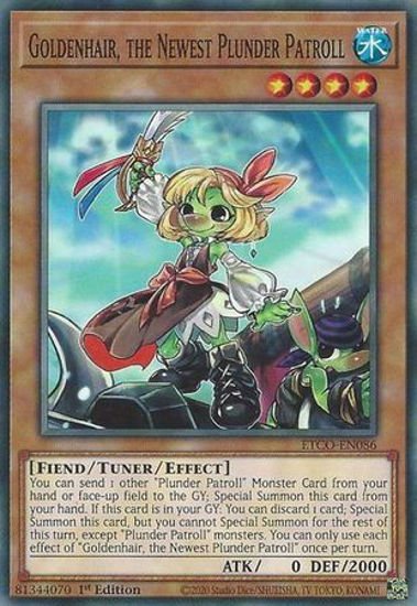 Goldenhair, the Newest Plunder Patroll - ETCO-EN086 - Common 1st Edition