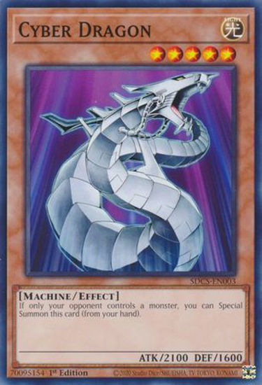 Cyber Dragon - SDCS-EN003 - Common 1st Edition