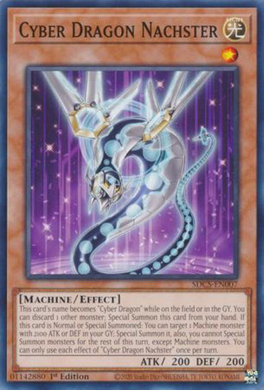 Cyber Dragon Nachster - SDCS-EN007 - Common 1st Edition