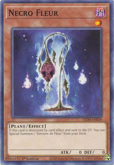 Necro Fleur - LED8-EN029 - Common 1st Edition