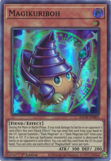 Magikuriboh - BACH-EN001 - Super Rare 1st Edition