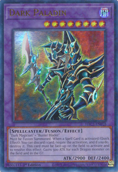 Dark Paladin - HAC1-EN018 - Duel Terminal Ultra Parallel Rare 1st Edition