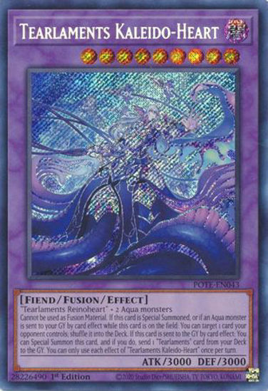 Tearlaments Kaleido-Heart - POTE-EN043 - Secret Rare 1st Edition