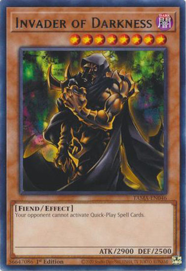 Invader of Darkness - TAMA-EN046 - Rare 1st Edition