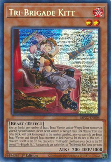 Tri-Brigade Kitt - MP22-EN006 - Prismatic Secret Rare 1st Edition