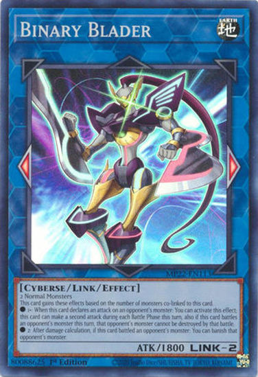 Binary Blader - MP22-EN113 - Super Rare 1st Edition