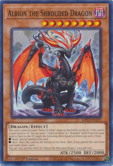 Albion the Shrouded Dragon - MP22-EN125 - Common 1st Edition