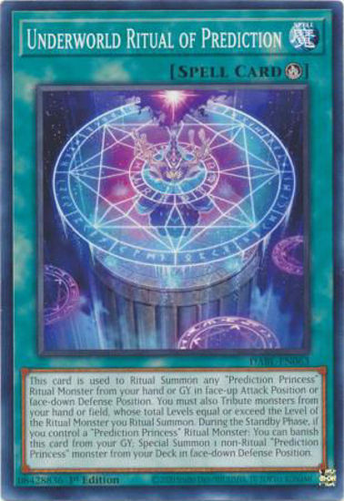 Underworld Ritual of Prediction - DABL-EN063 - Common 1st Edition