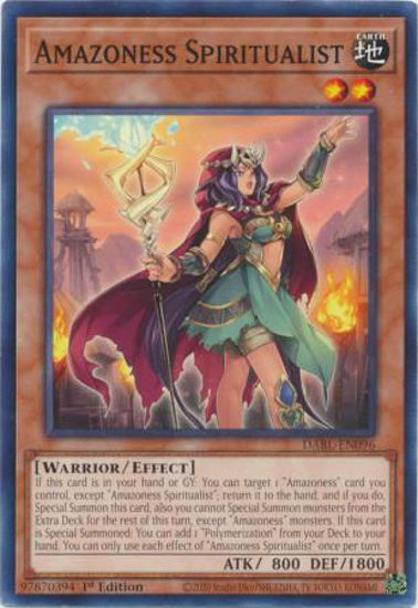 Amazoness Spiritualist - DABL-EN096 - Common 1st Edition