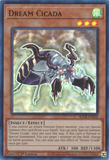 Dream Cicada - BLCR-EN028 - Ultra Rare 1st Edition