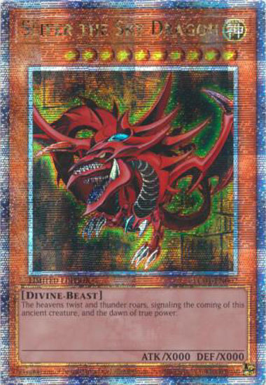 Slifer the Sky Dragon - LC01-EN002 - Quarter Century Secret Rare Limited Edition