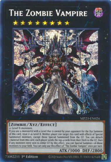 The Zombie Vampire - MP23-EN024 - Prismatic Secret Rare 1st Edition